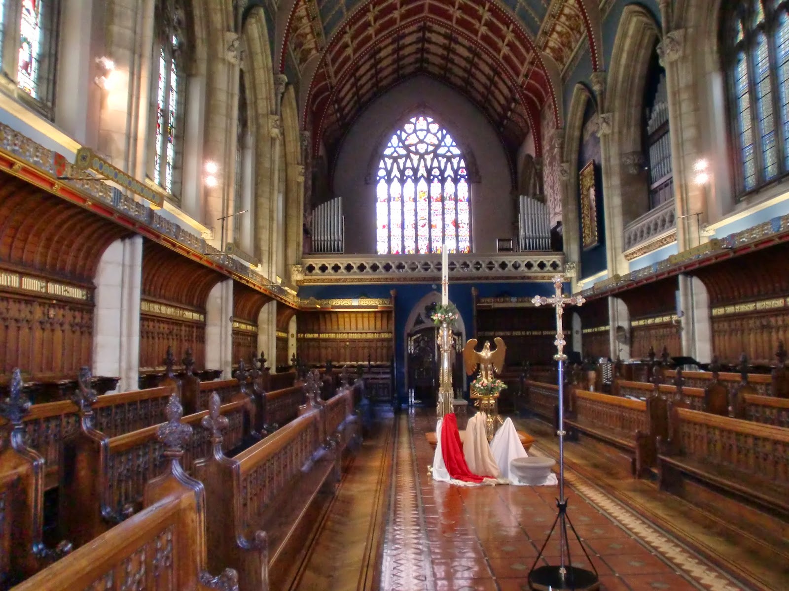 ZEPHYRINUS.: Mass In Saint Cuthbert's Chapel, Ushaw College, Durham ...