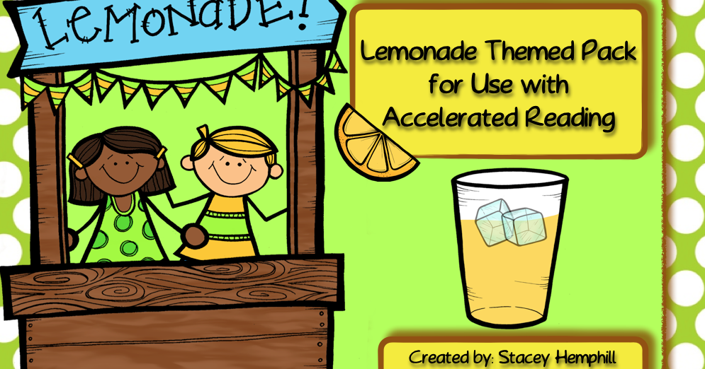Lemonade Themed Pack for Accelerated Reader - Teaching Ever After