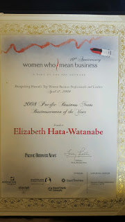 Elizabeth Hata Watanabe | And the Award Goes to…