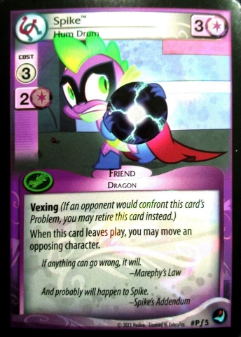My Little Pony Spike, Hum Drum High Magic CCG Card | MLP Merch