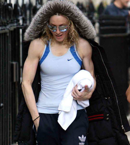 UltimateMadonna: The Fantastic Biceps Of A Queen!
