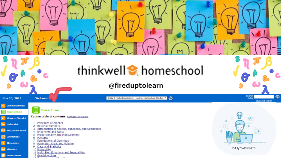 Via Bella: ThinkWell Homeschool Math