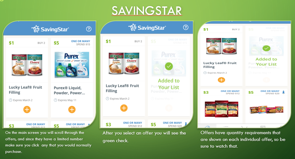Genesee Coupon Group : How to use SavingStar