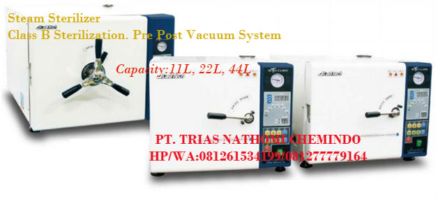 Steam Sterilizer Bench Top / Round Chamber Class B Sterilization. Pre ...