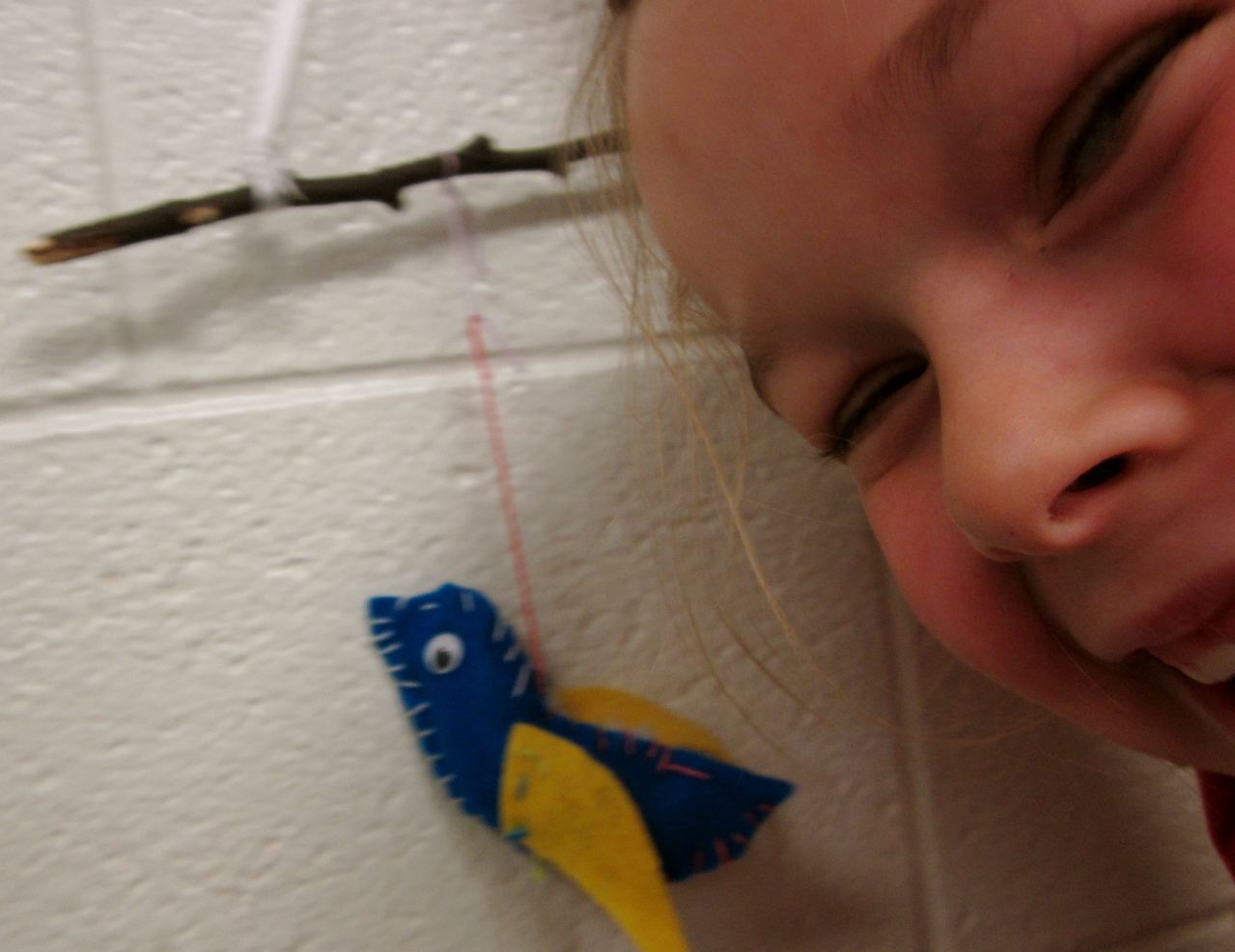 Sewing School: Bird on a String Mobile