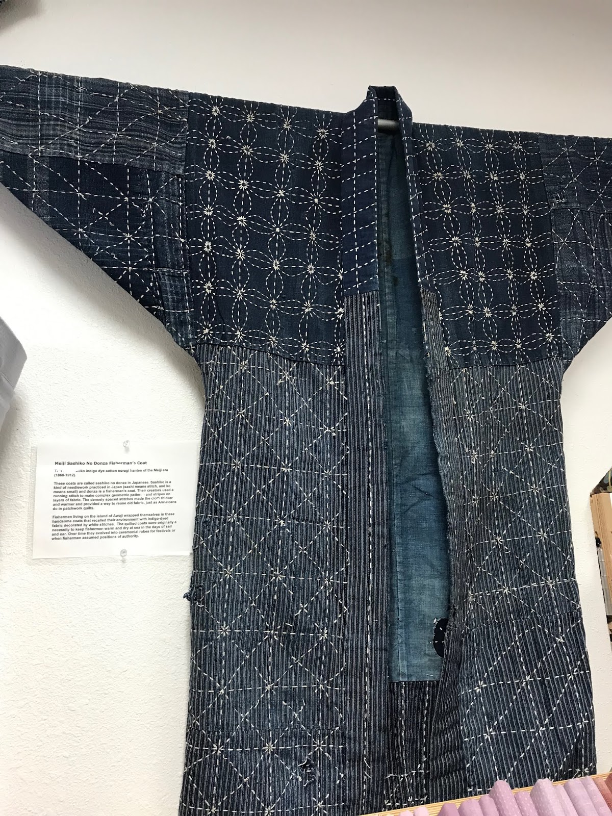 Sherrie loves color!: Japanese boro jackets in Shibori Dragon