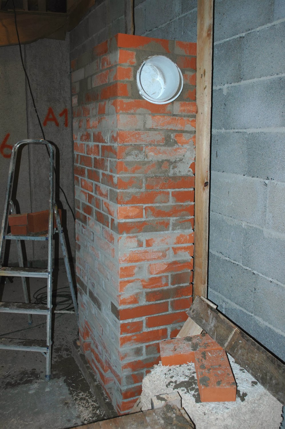 Ängagård: Skorsten