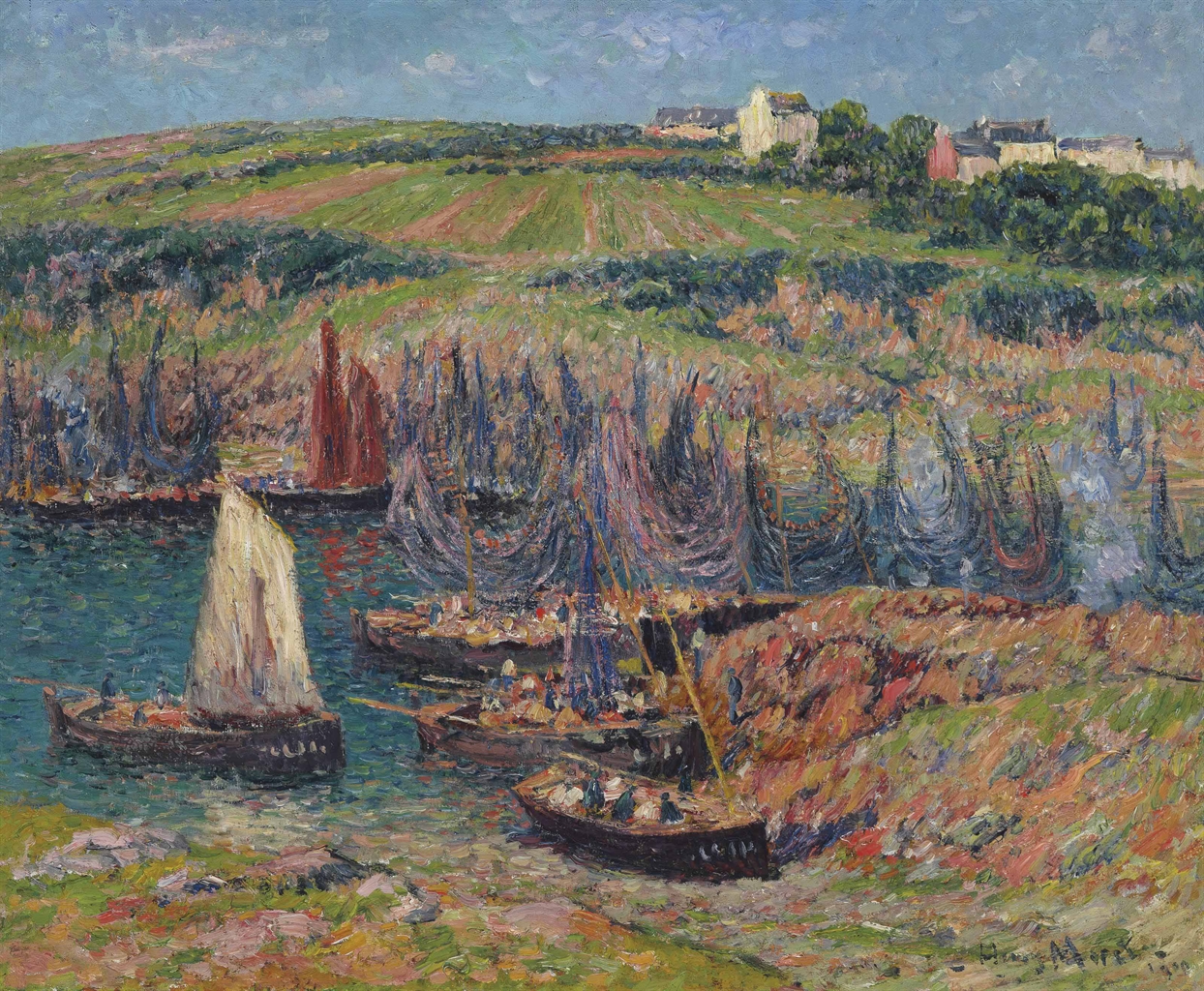 Henry Moret ~ Impressionist /Symbolist painter | Tutt'Art@ | Pittura ...