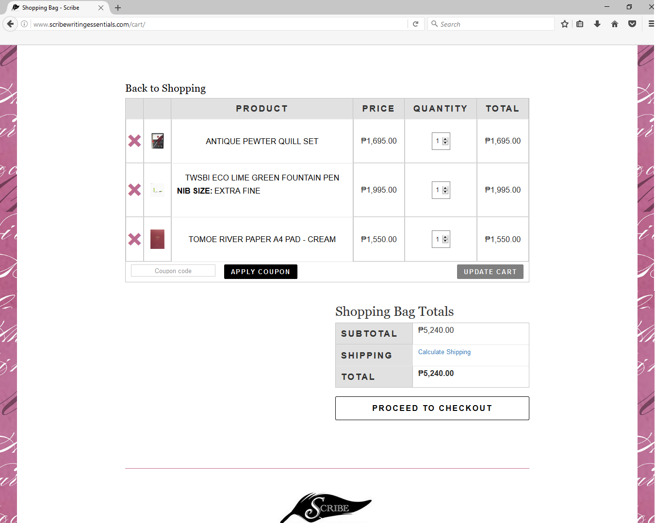 Scribe Writing Essentials: Online Ordering Guidelines and Procedures