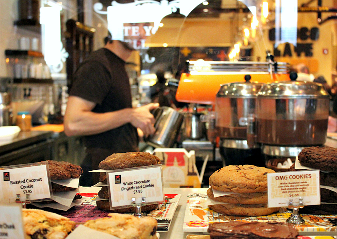 love, laurie: nyc: max brenner restaurant