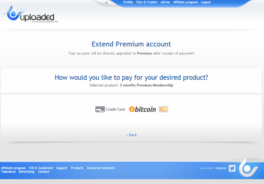 Why you need upgrade to Uploaded Premium Account - File Hosts Service ...