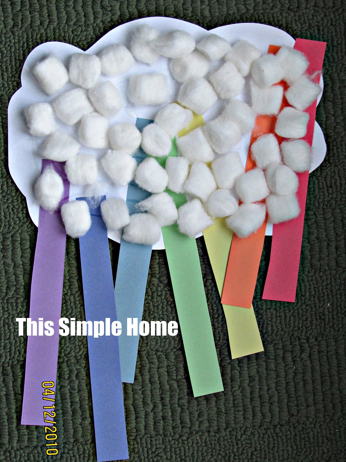 Love Rainbow Craft - This Simple Home