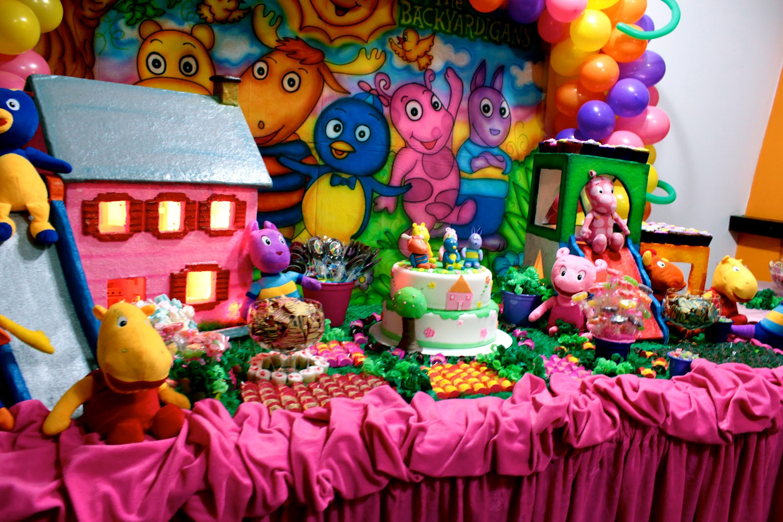 YAKUCA CONFEITARIA ARTÍSTICA : Festa Backyardigans