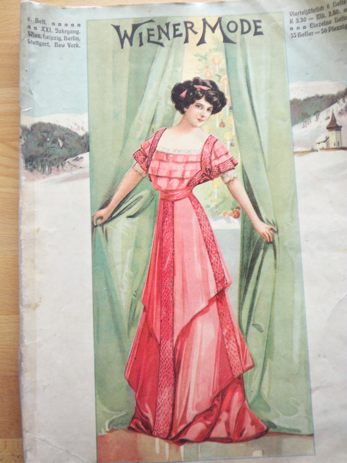 Rose und Lavendel Vintage: Wiener Mode 1907