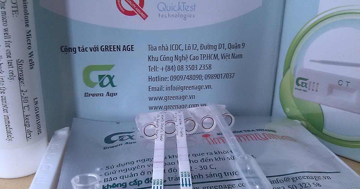 RAPID TEST KIT - QUE THU KIEM TRA NHANH: CHẨN ĐOÁN THAI BÒ SỮA