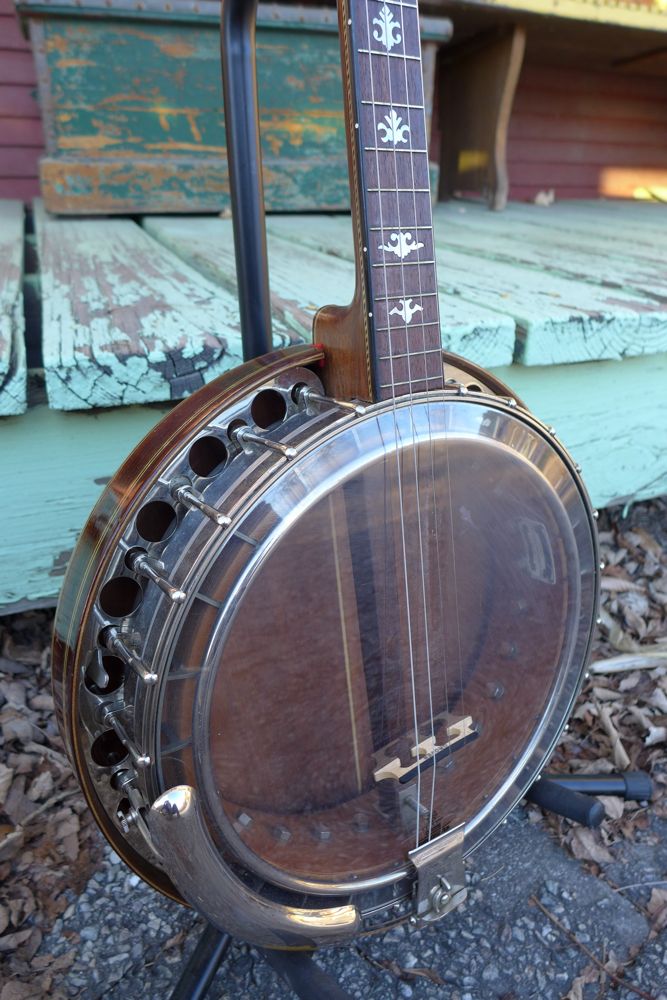 c.1920 Lange-made Paramount Style B Tenor Banjo