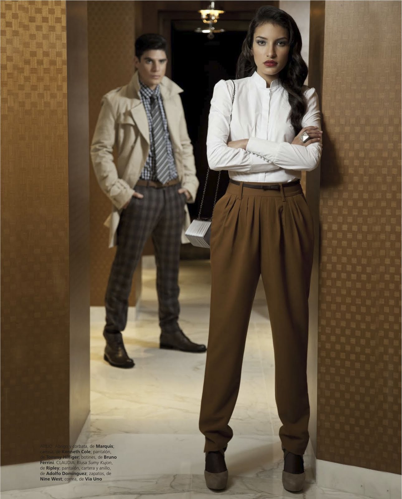 Peruvian Fashion Models: Claudia Oliveira / Atilio La Madrid for J ...