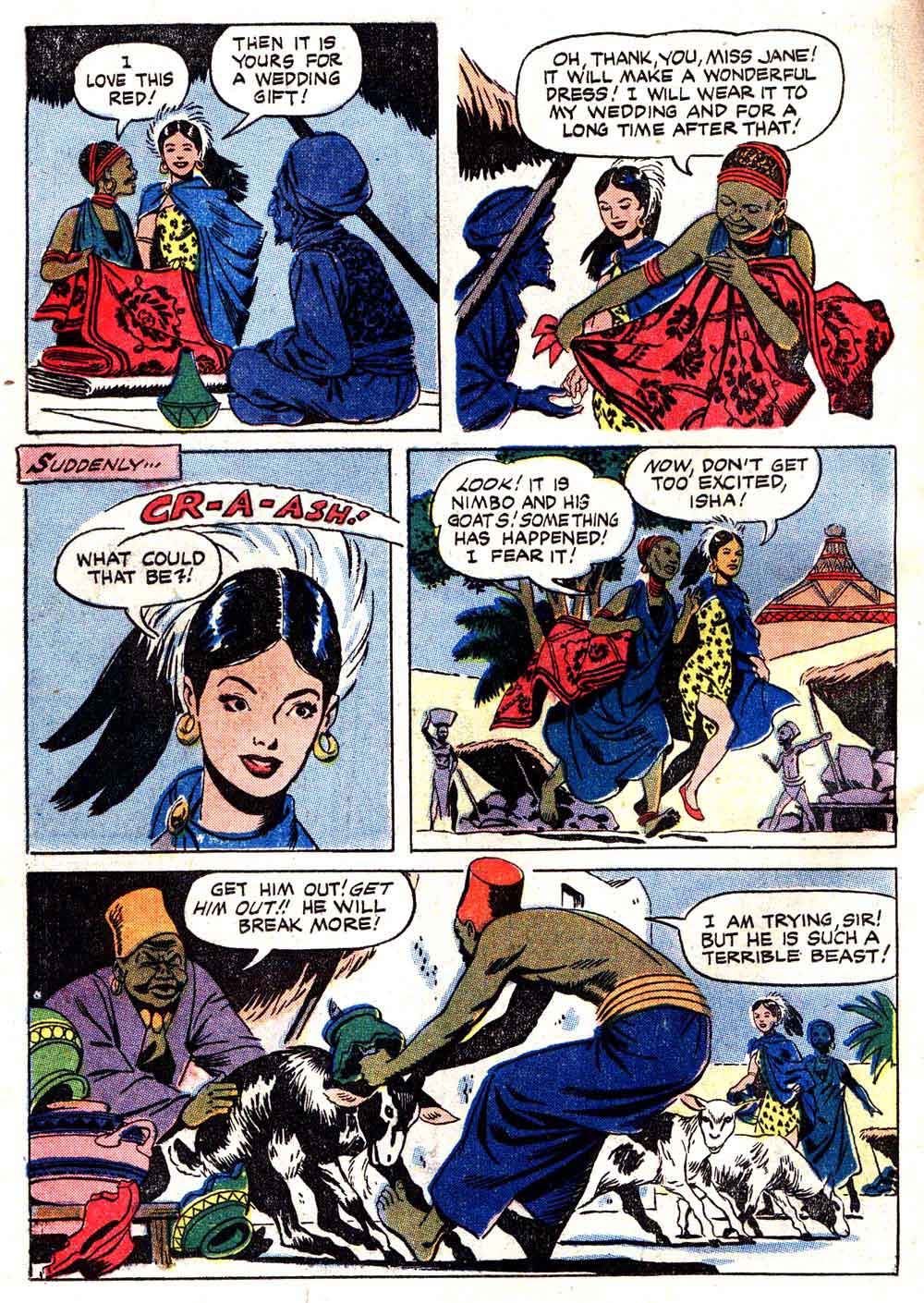 Tarzan's Jungle Annual #6 - Russ Manning art - Pencil Ink