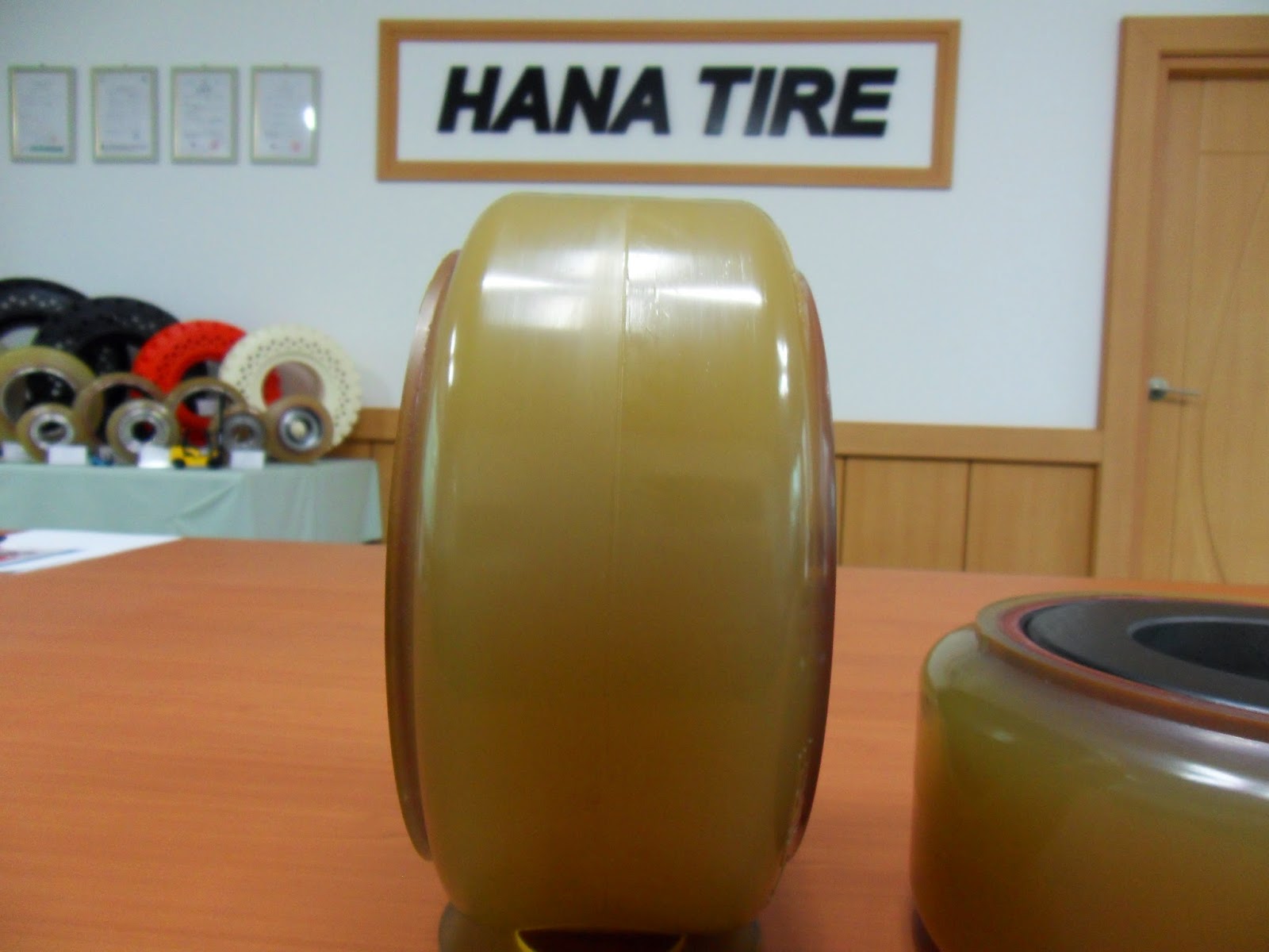 Forklift Urethane Tire Total Solution HANA TIRE: NICHIYU, CLARK REACH ...