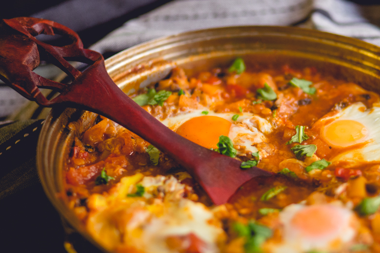 Young Rubbish: Autumnal Daal with Poached Eggs Recipe