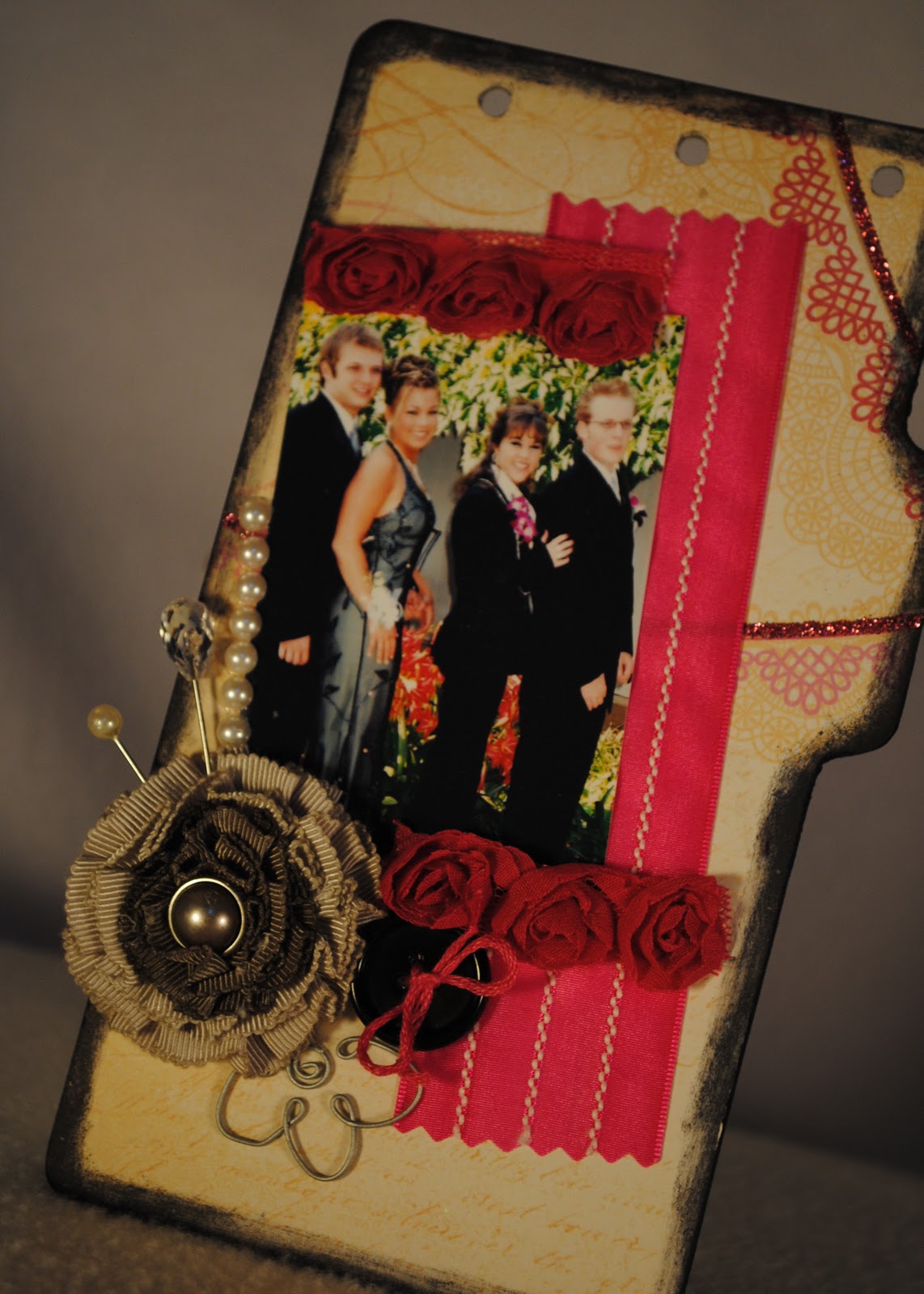 The Crafty Scrapper: Prom Mini Album