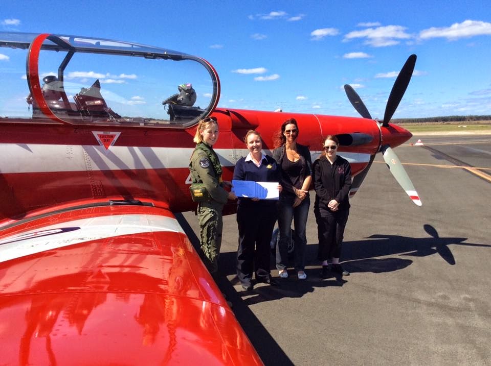 Women Pilots' Relay of Flight: A few more Pictures from the RAAF PC9 ...
