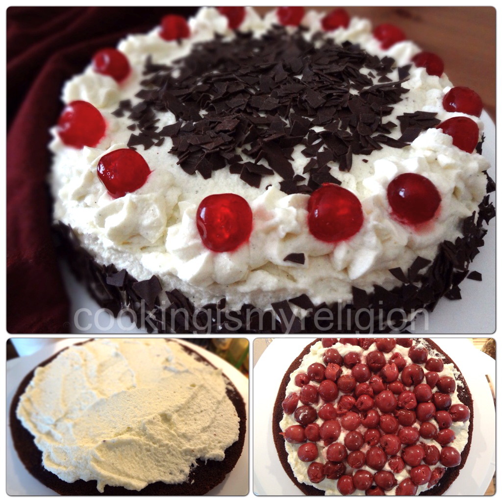 Cooking Is My Religion: Black Forest Cake ( Schwarzwälder Kirsch Torte)