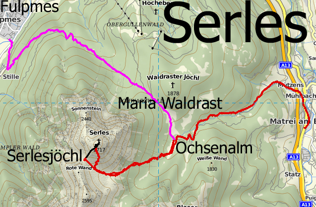 Gebis Guide to Sports in Innsbruck: Serles - Skitour