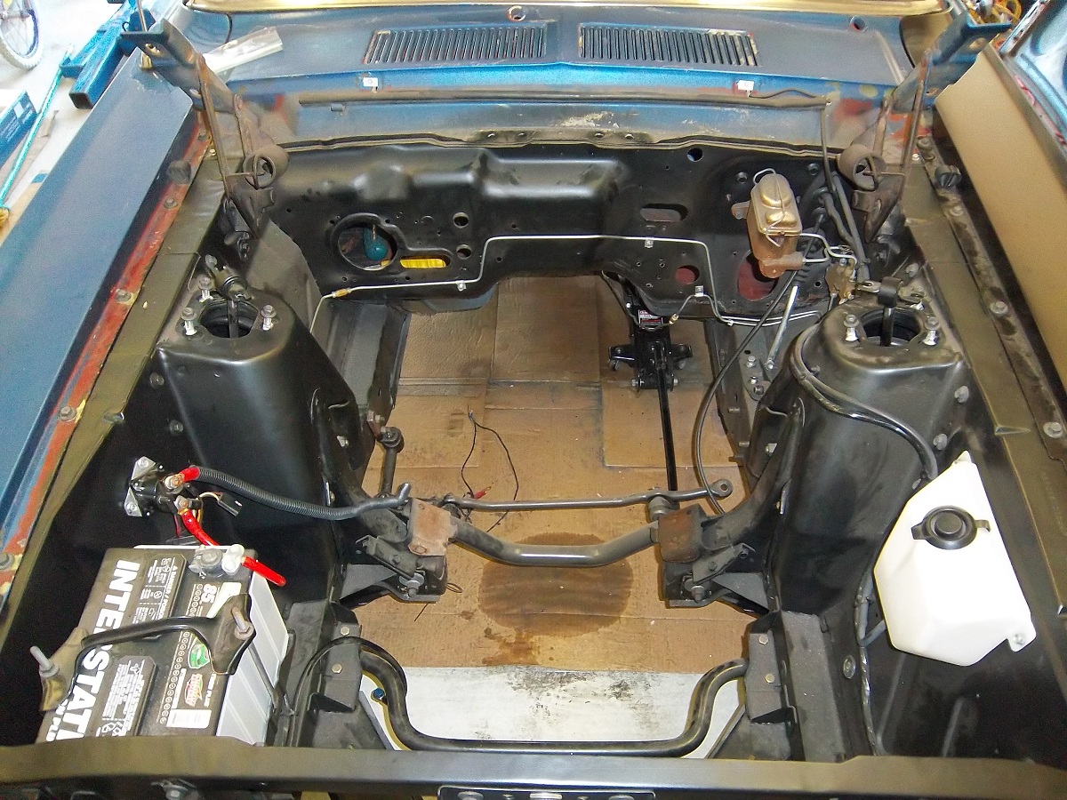 1967 Mustang Restoration: Engine Removal