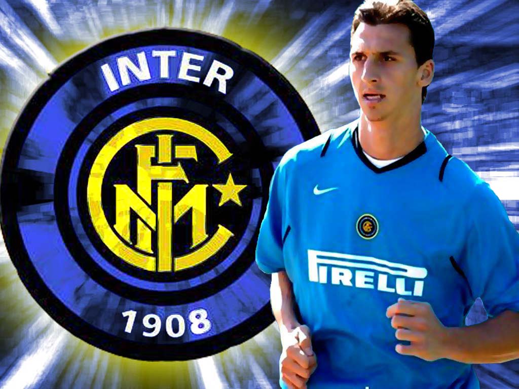 top footballer wallpaper: Zlatan Ibrahimovic Inter Milan Wallpaper