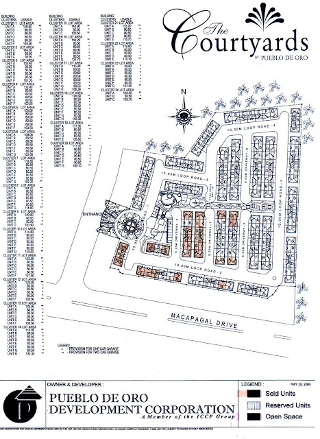 The Courtyards - Map