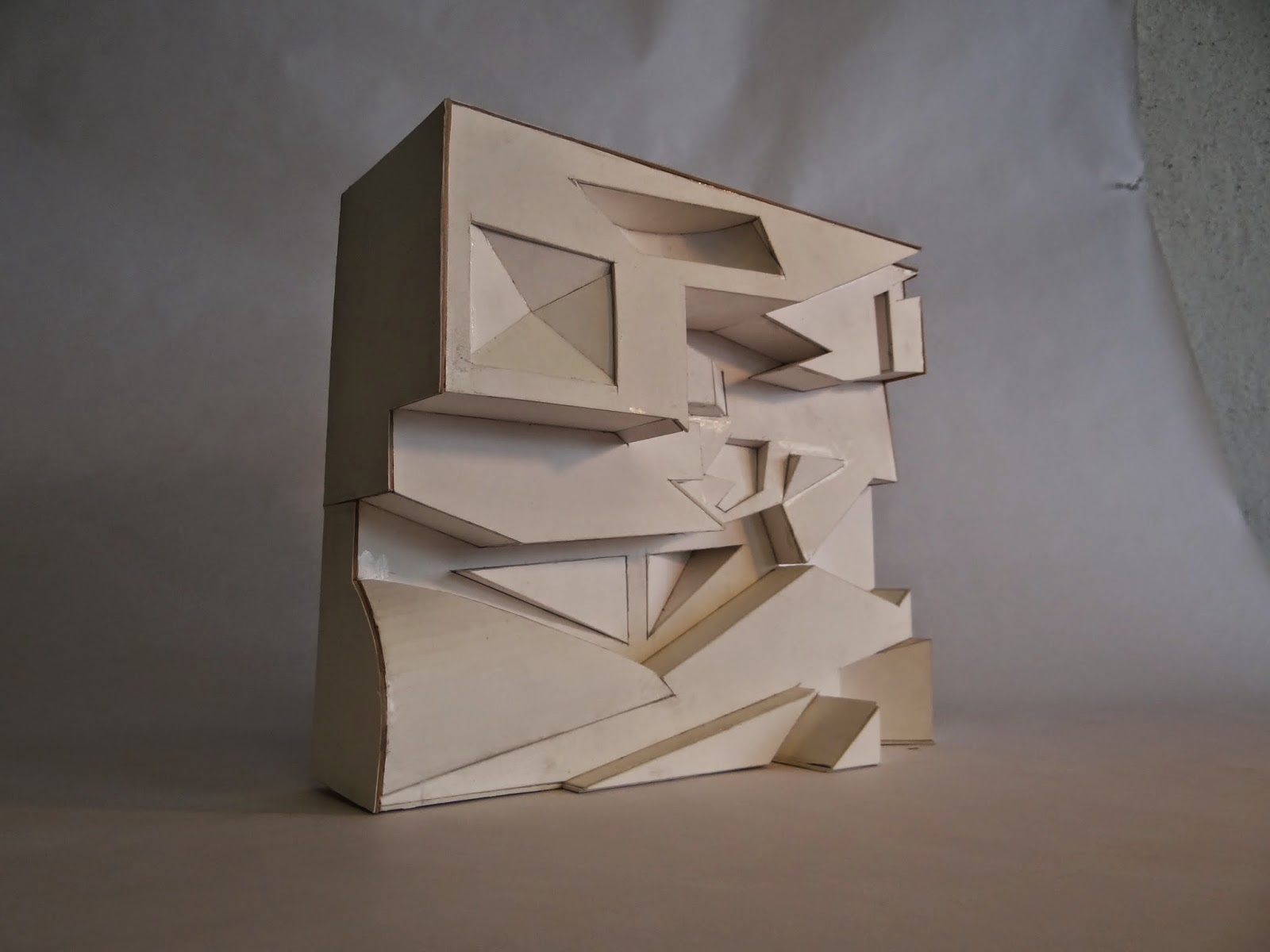 Visual Studies I and II: Design III, Relief design