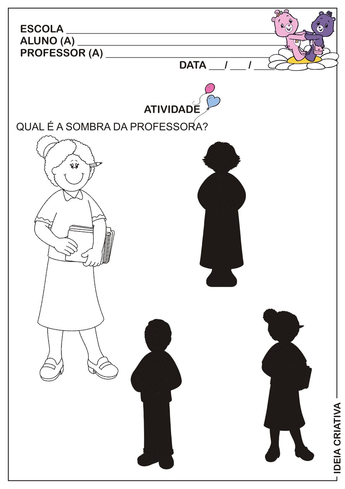 Atividade Dia Do Professor Maternal - FDPLEARN