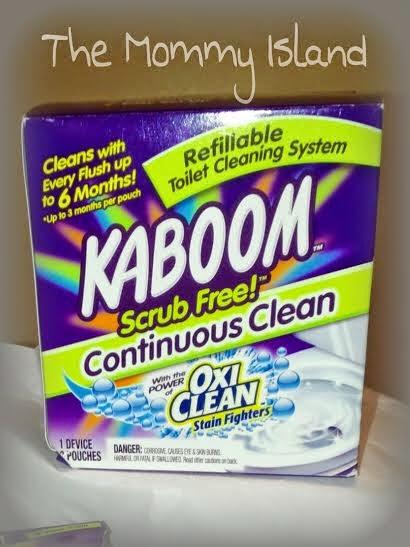 The Mommy Island: Kaboom Scrub Free with Oxi Clean Review