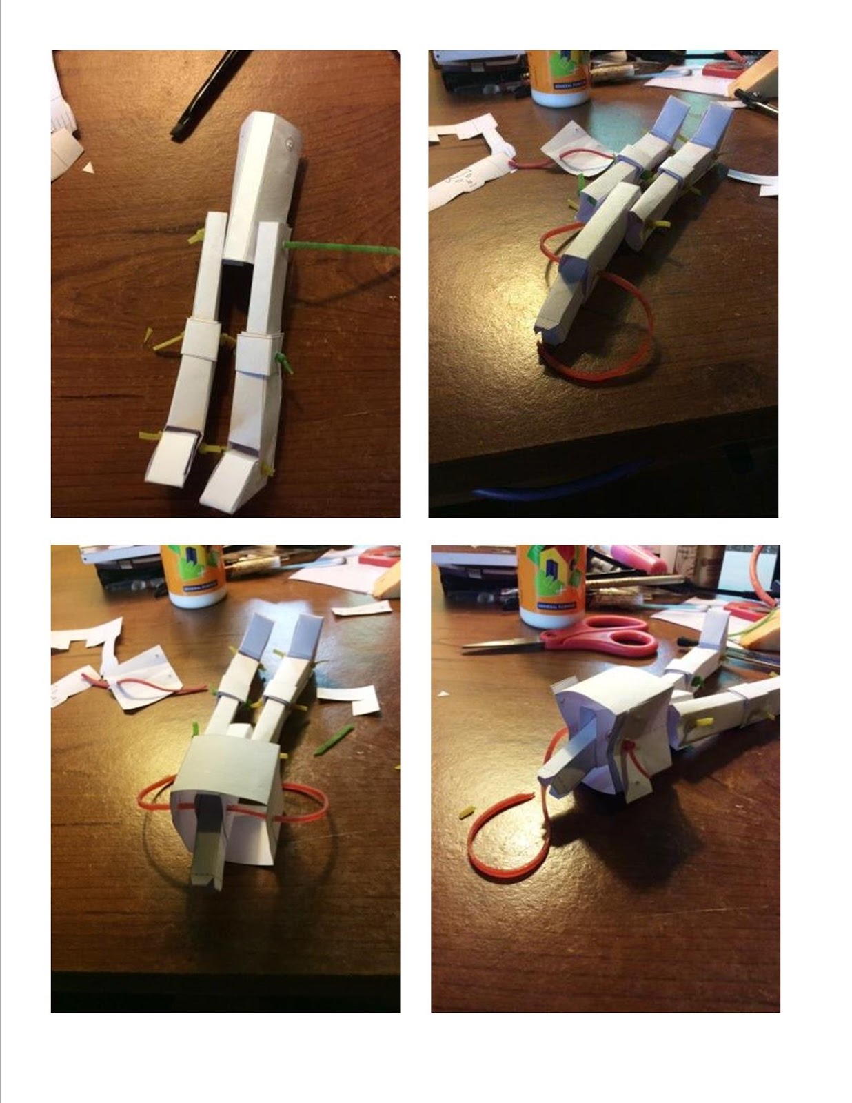 Paper Robots!: Assembly Instructions for Paper Robots