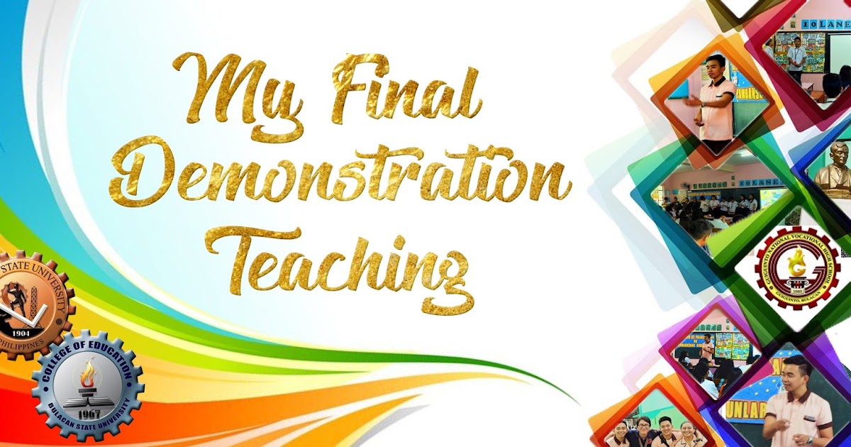 My Final Demonstration Teaching