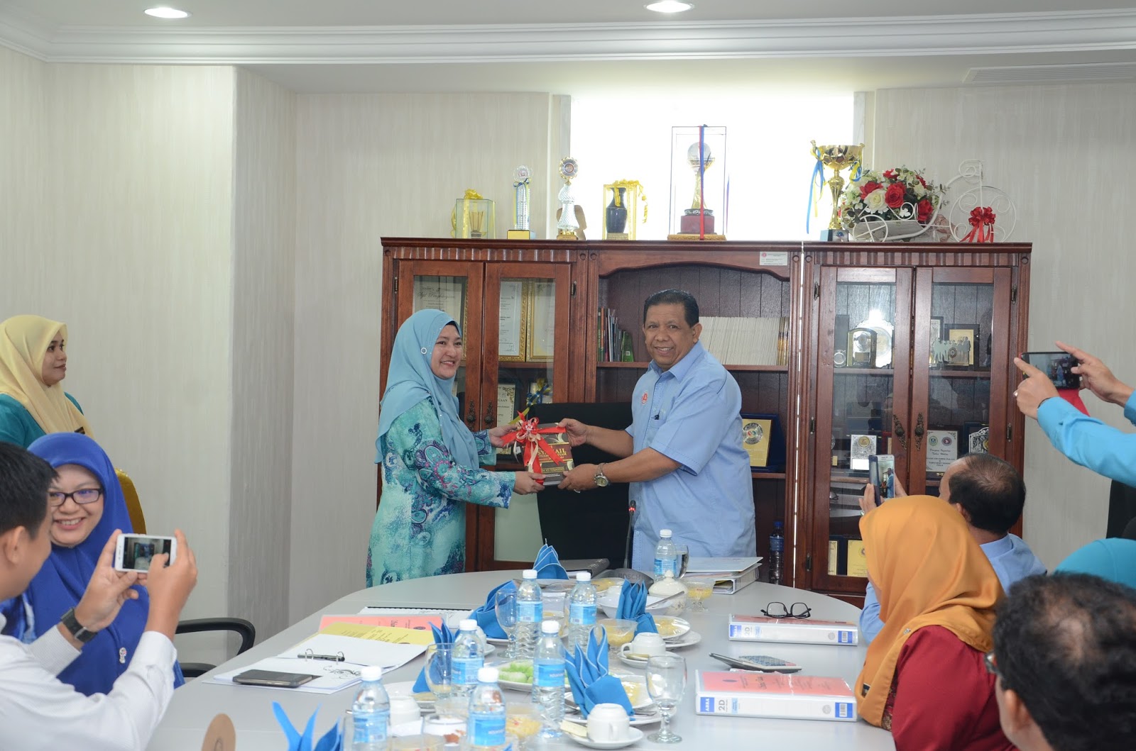 LAWATAN KERJA KETUA PENGARAH AADK KE AADK PERLIS