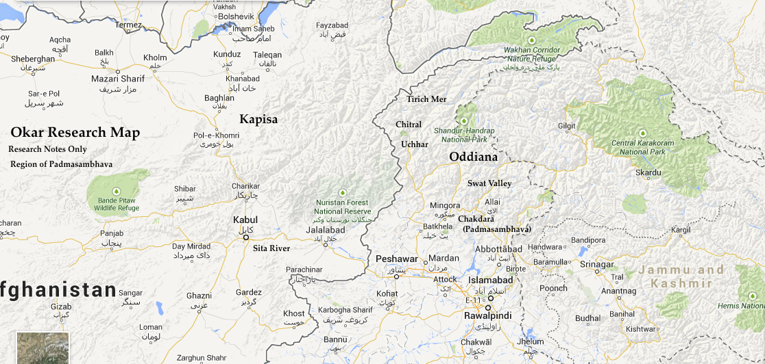 Okar Research: Kalachakra: Oddiyana & The Kingdom of Shambala