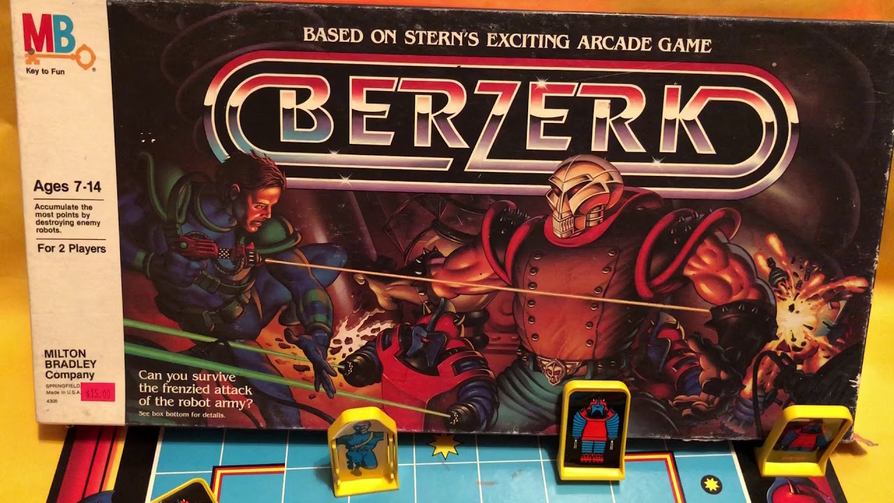 La Taberna de Grog: Berzerk, el popular arcade de los 80 y su macabra ...