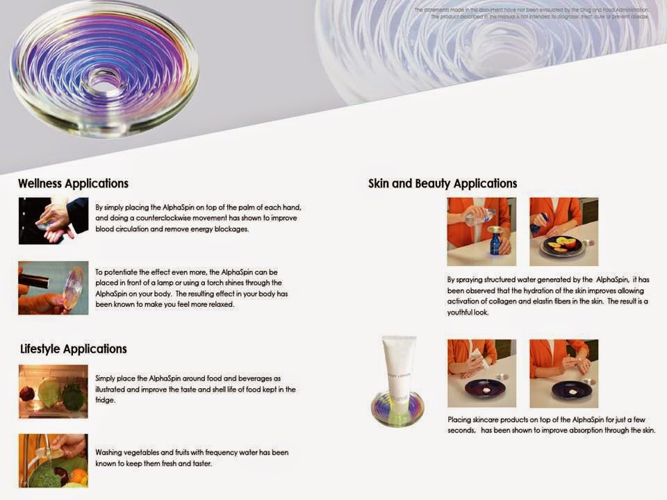 Alphaspin application(How to use Alphaspin).High technology from German ...