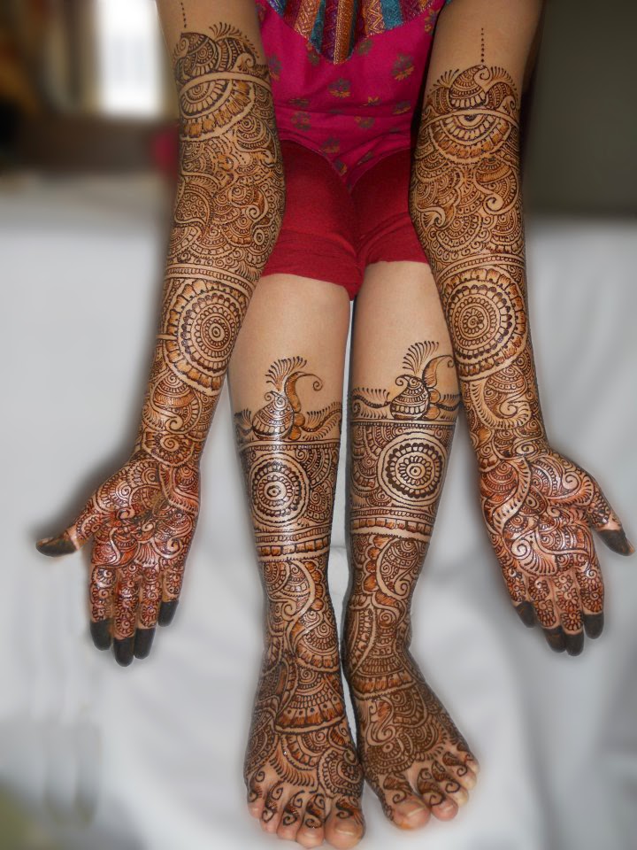 Top Ten Mehndi Designs - Best 10 Arabic, Indian, Pakistani Mehndi ...