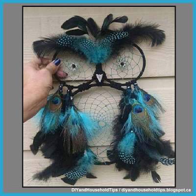 DIY And Household Tips: DIY Owl Dream Catchers