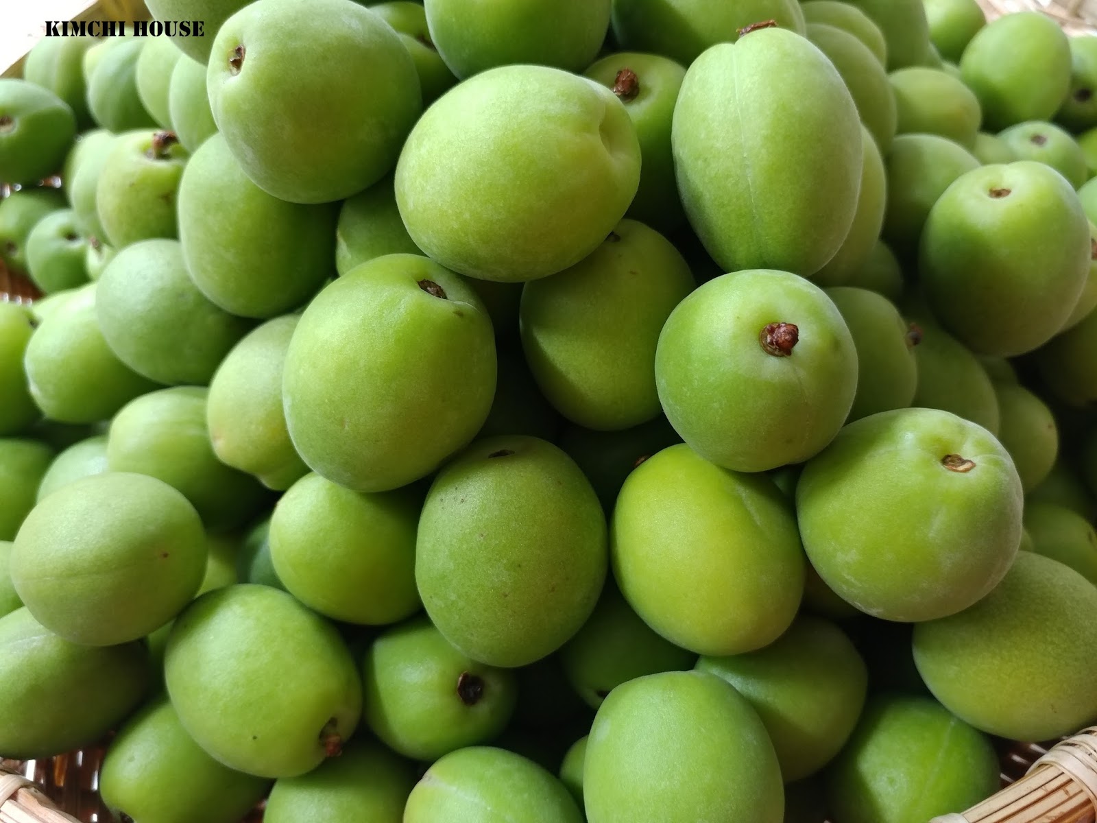 Kimchi House: Chinese Plums/梅子/매실