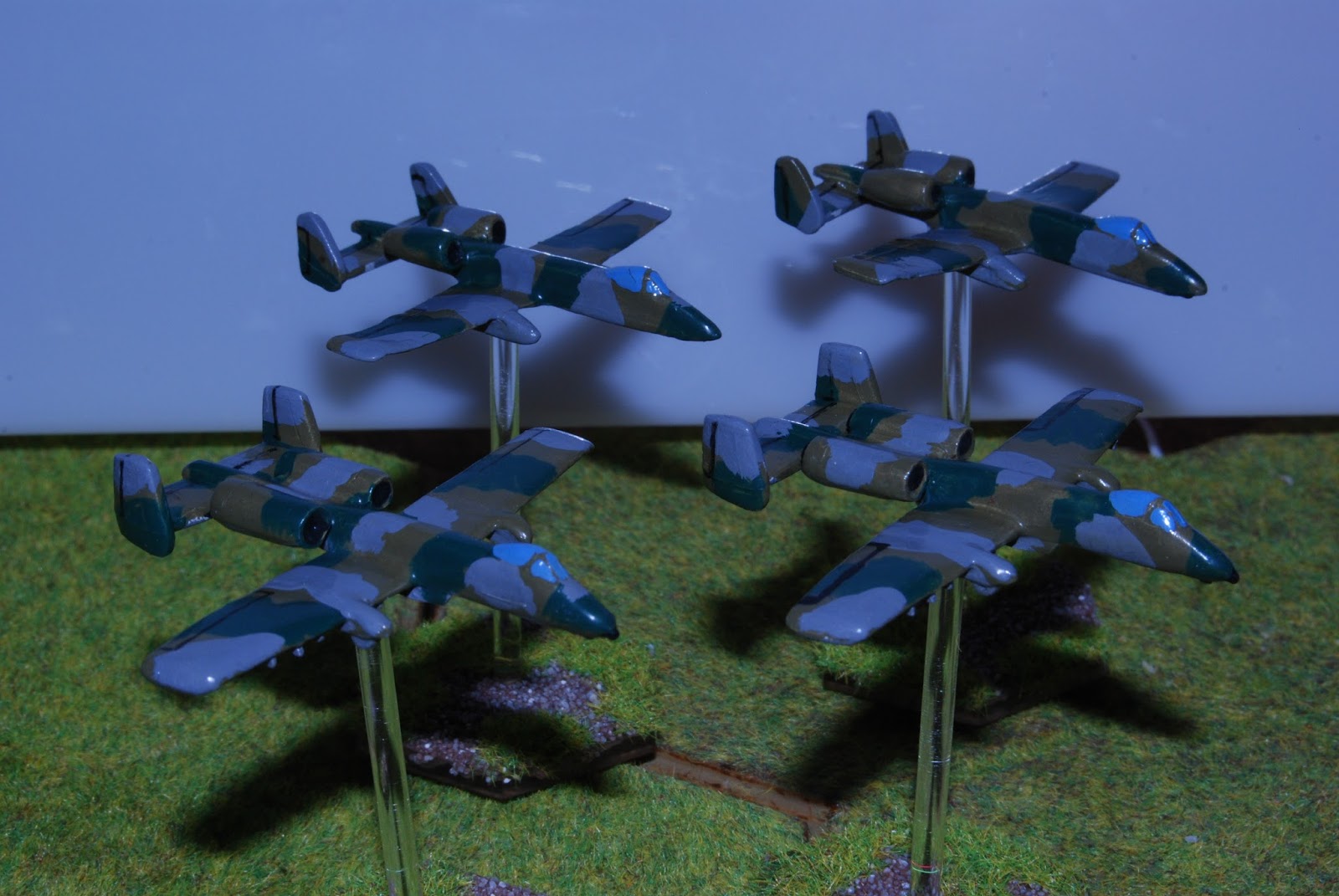 sediment's wargame blog: 6mm modern US aircraft
