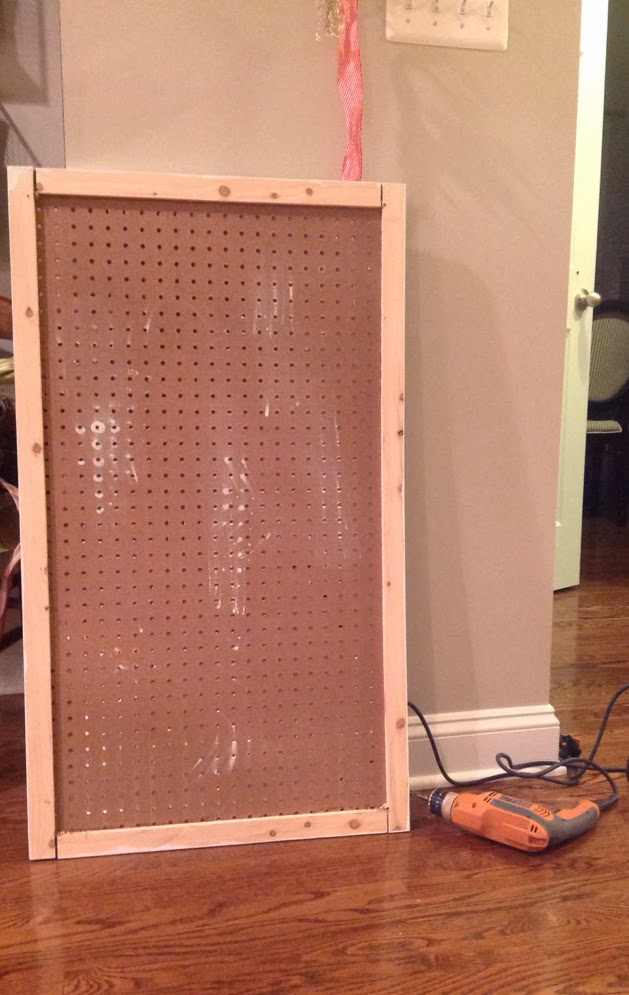 Right up my alley: Peg Boards and Organizing