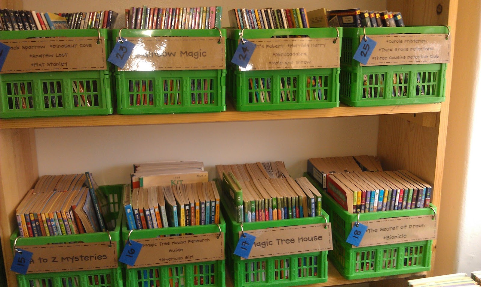 Foreman Teaches: Optimum Organization: Classroom Library
