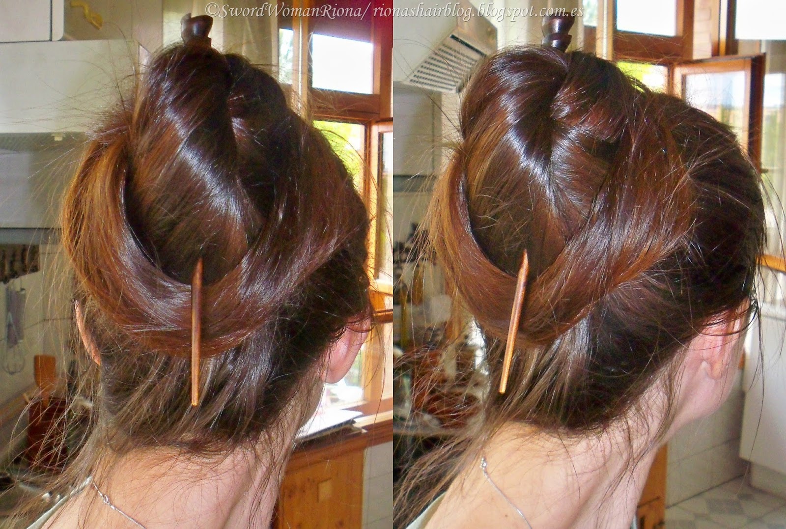 Hairstyle tutorial - Half-flipped bun - Hair Style Guide