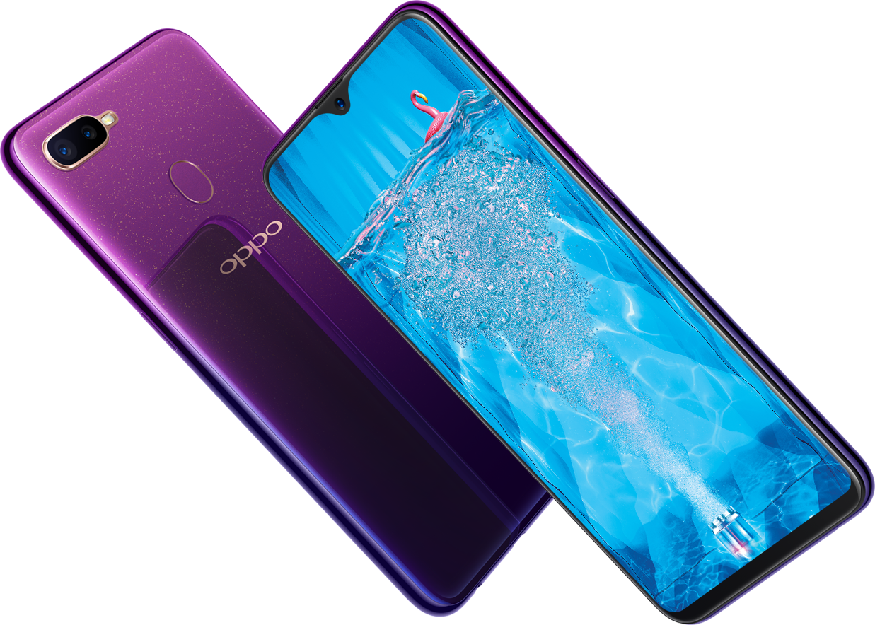 OPPO F9 Starry Purple with Hebe Tien and Ayda Jebat