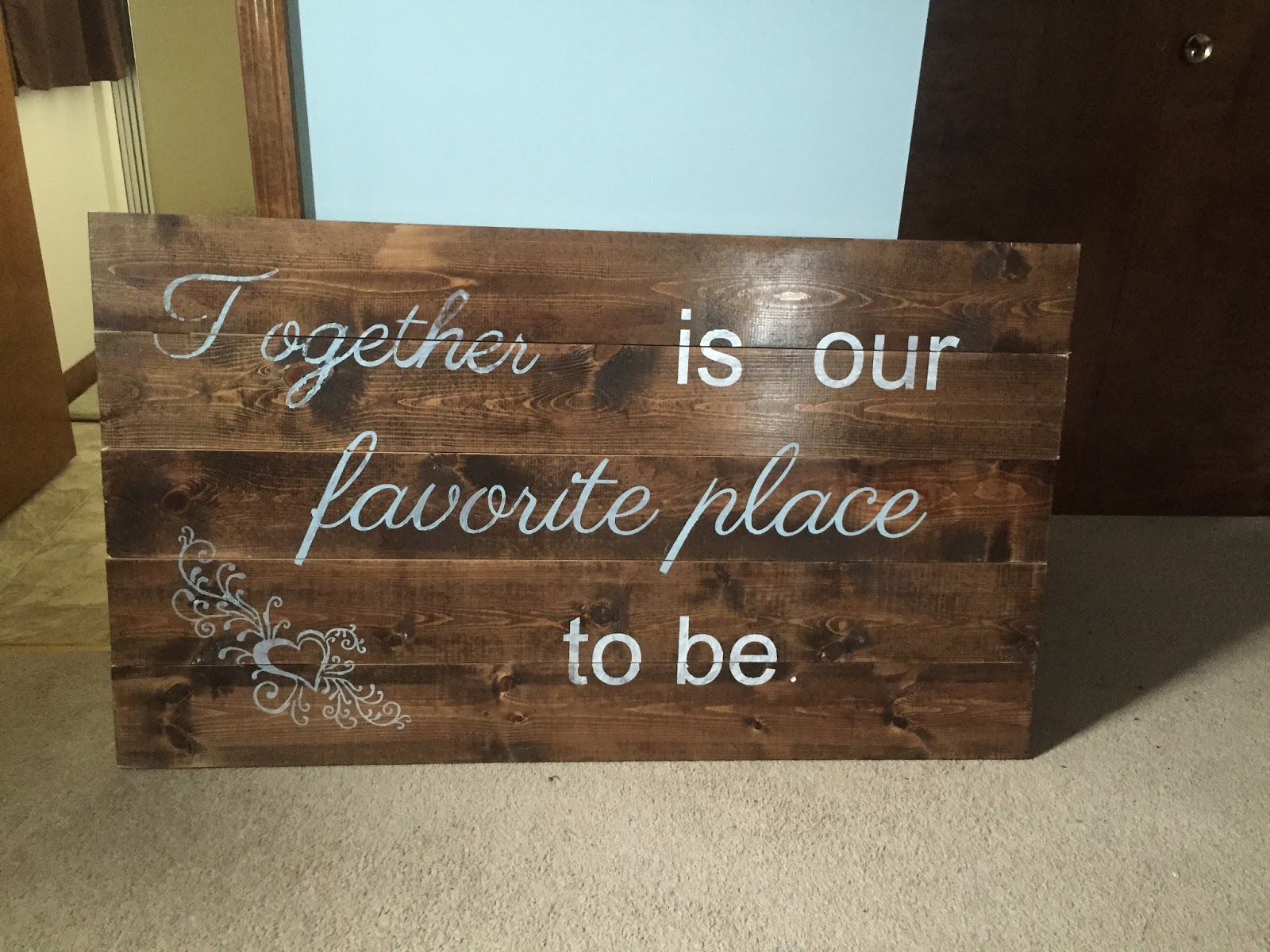 A Wiechs Worth: DIY Home Decor: Wooden Signs