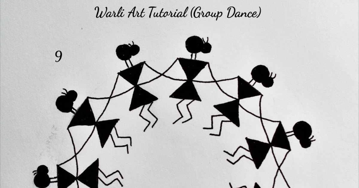 Suja's Creative Collections: Warli Dance